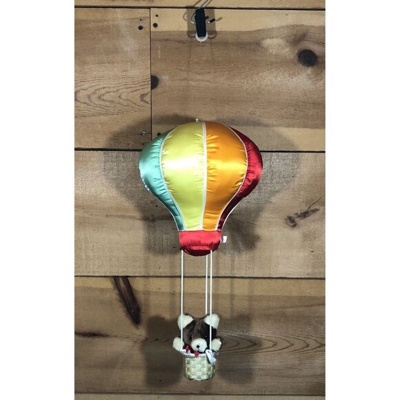 Russ | Other | Vintage Russ Soft Sculpture Rainbow Hot Air Balloon ...